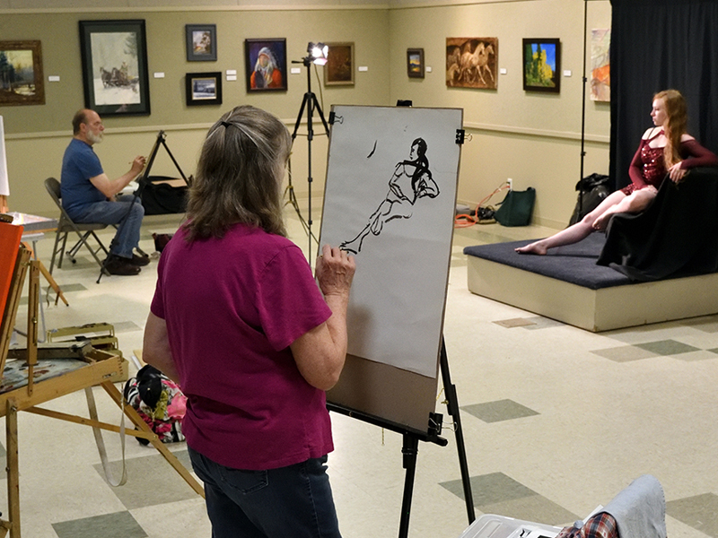 OPEN STUDIO: LONG POSE: 3 Sessions